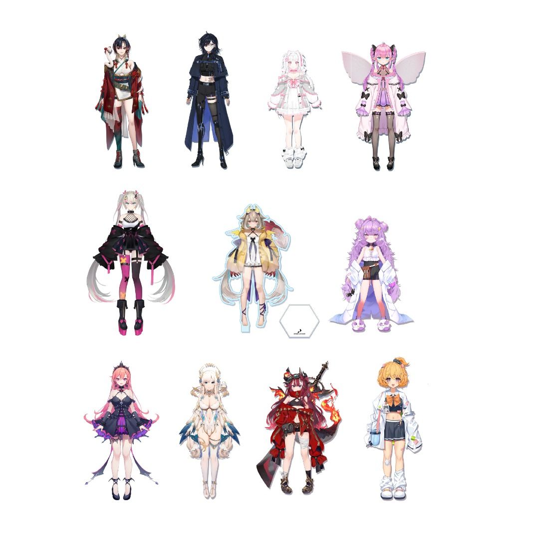 【代購】[預訂][Pre-order]PHASE CONNECT 立牌 || OFFICIAL STANDEE 海外 Vtuber, 興趣及 ...