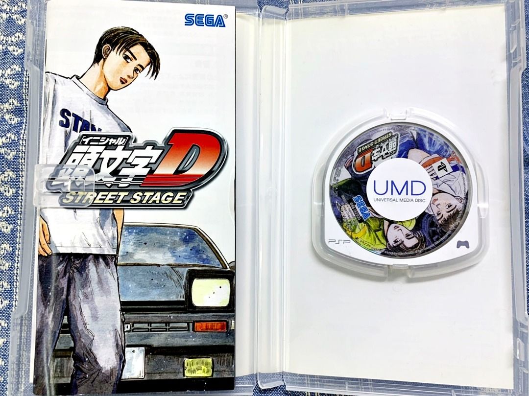 PSP 頭文字D Street Stage Initial D 街機三代 純日版 on Carousell