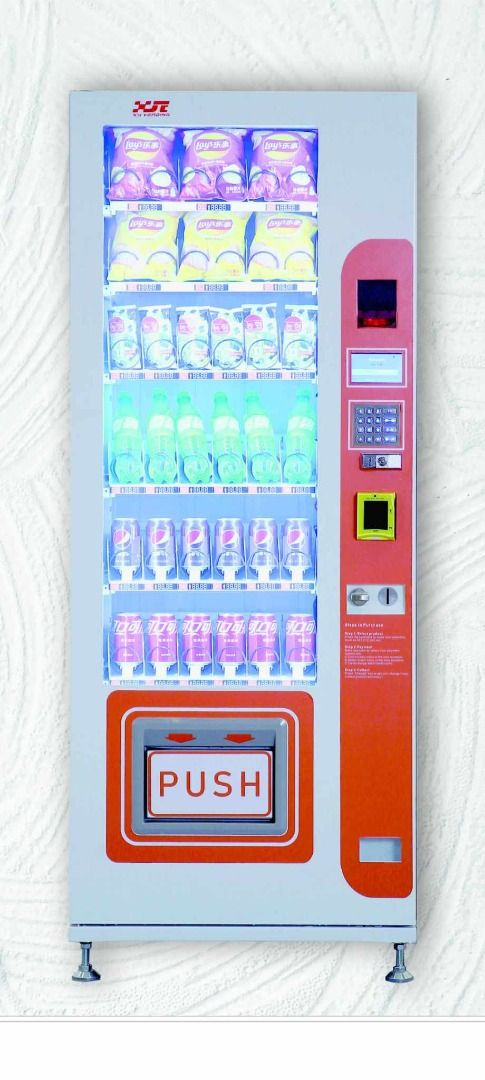 regular size vending machine cooling snacks and drinks, Commercial ...
