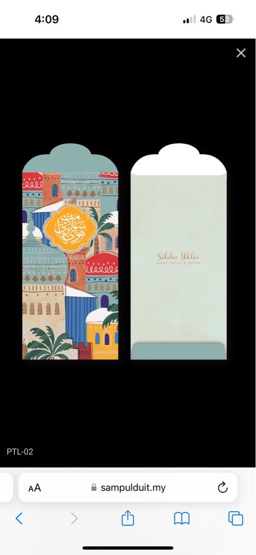 Sampul duit raya Pastel color, Hobbies & Toys, Stationery & Craft ...