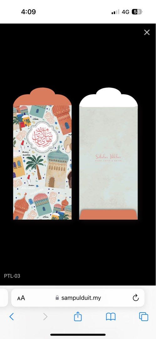 Sampul duit raya Pastel color, Hobbies & Toys, Stationery & Craft ...