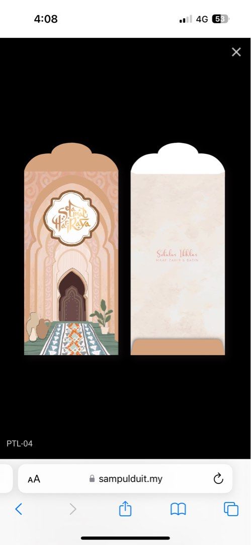 Sampul duit raya Pastel color, Hobbies & Toys, Stationery & Craft ...