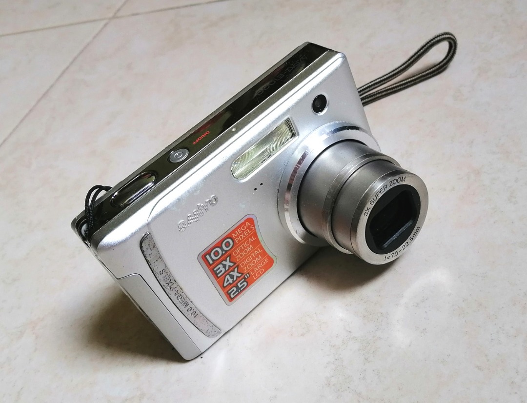 Sanyo Xacti VPC-E1000EX 10MP Compact Digital Camera, Photography ...