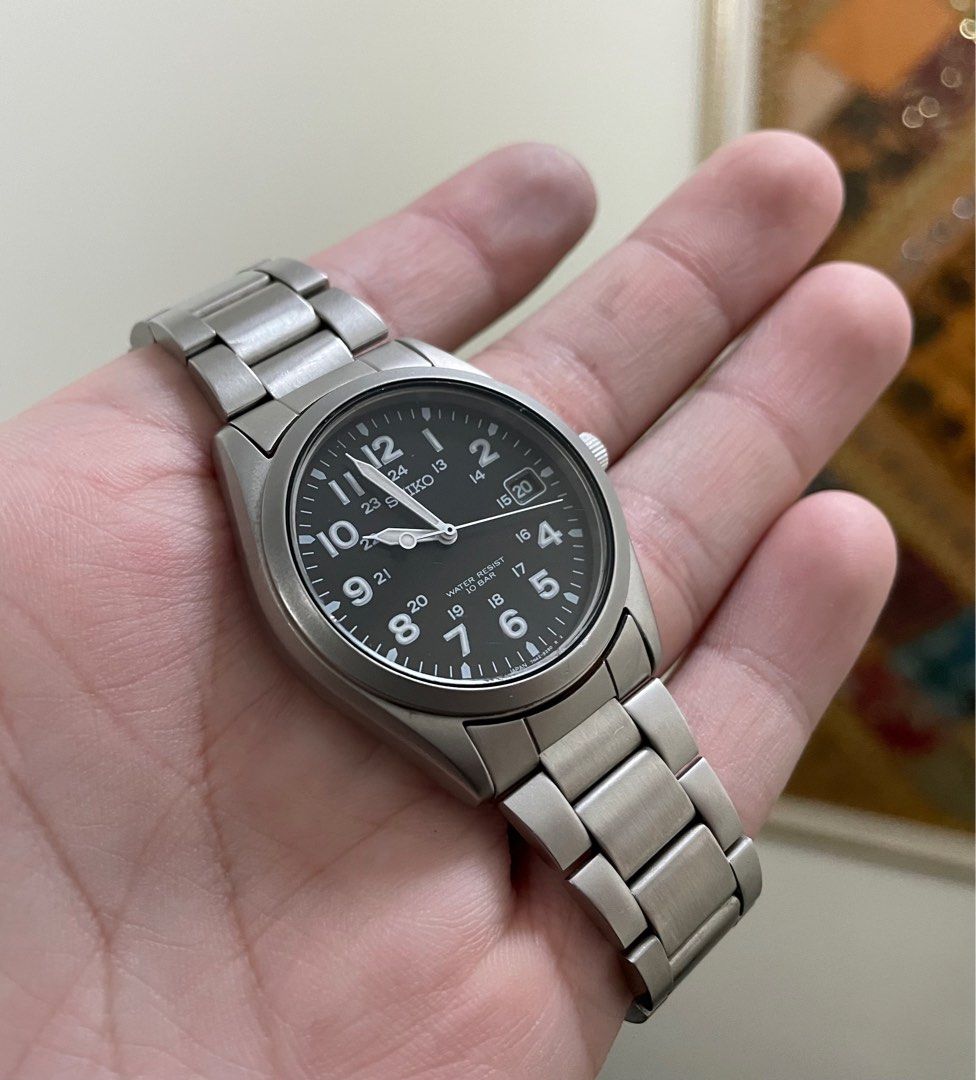Seiko Military Field Watch, Luxury, Watches on Carousell