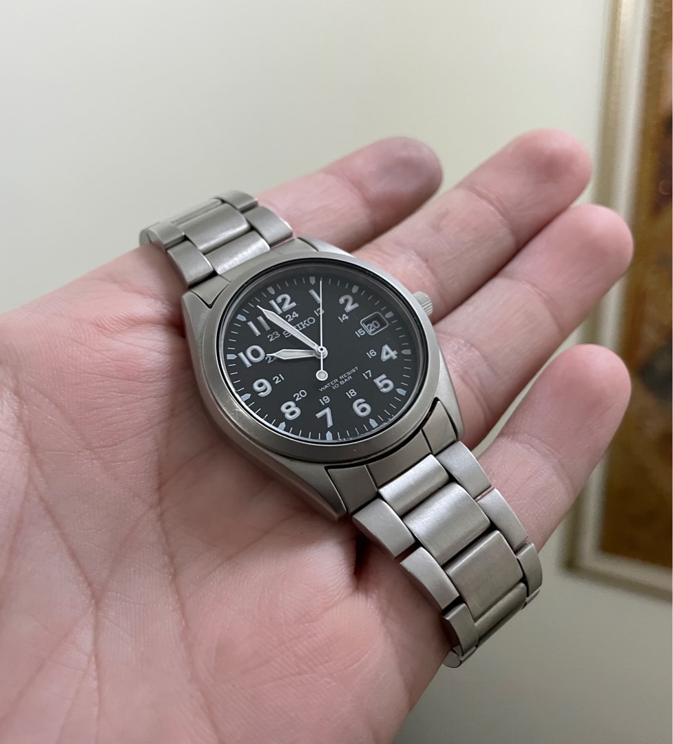 Seiko Military Field Watch, Luxury, Watches on Carousell