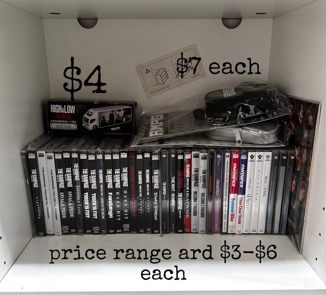 Japanese OFFICIAL cds, dvds, magazines, etc | The rampage Likiya Riku Kamiya Kenta Yonamine Rui ...