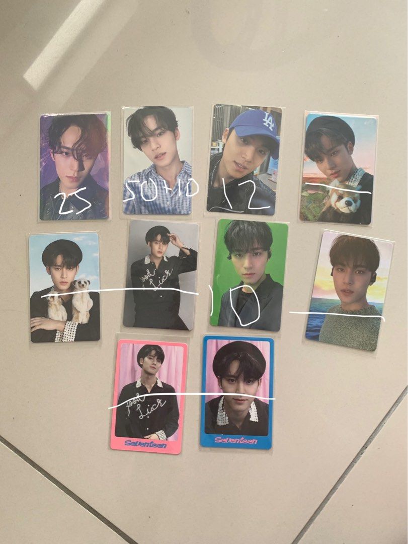 Seventeen photocards, Hobbies & Toys, Collectibles & Memorabilia, K ...
