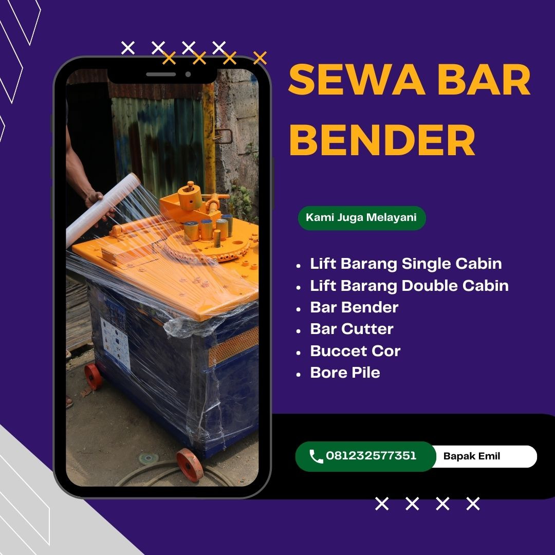 SEWA ALAT BAR BENDER / BAR BENDING BISA NEGO | BENDER DAN BENDING | MESIN PEMOTONG DAN PENEKUK ...