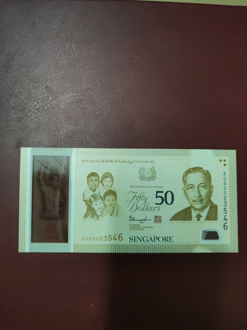 SG50 single note commemorative 50 dollars, Hobbies & Toys, Collectibles ...