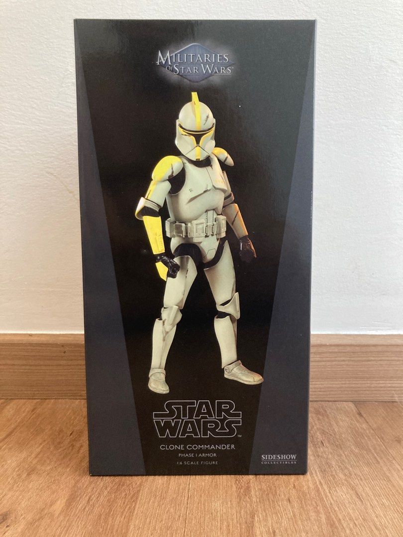 Sideshow 12” Star Wars Clone Commander Phase 1, Hobbies & Toys, Toys ...