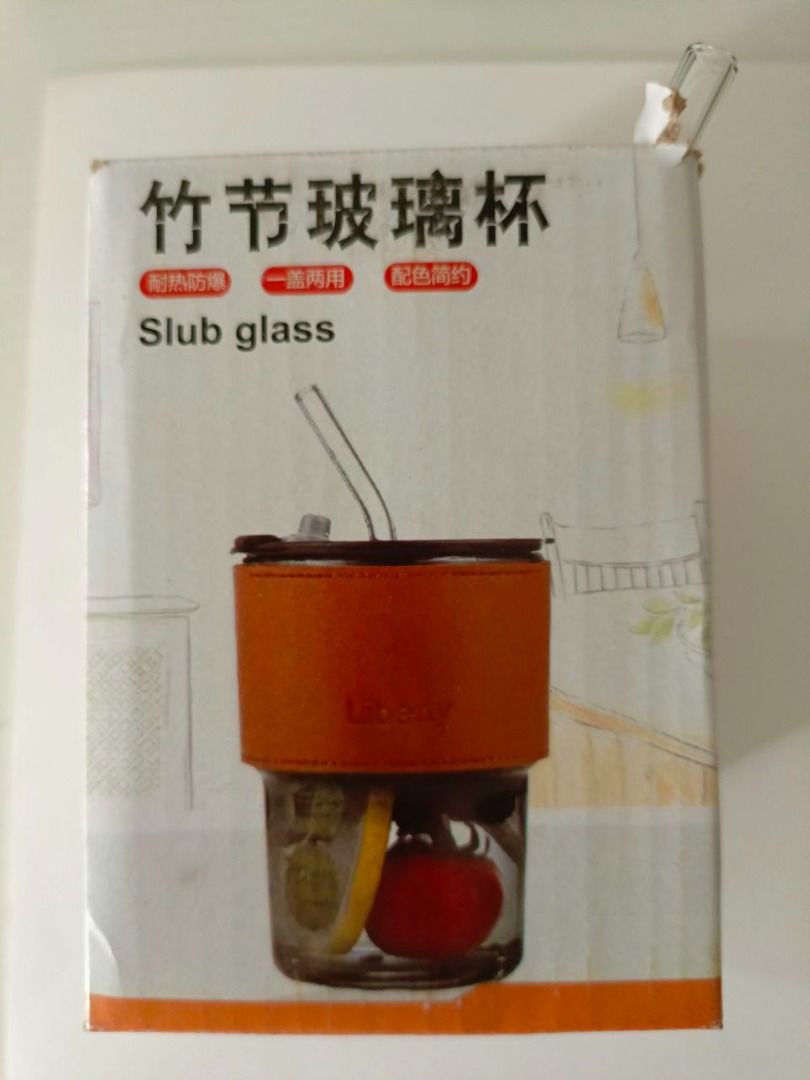 Slub glass, tumbler cup, Furniture & Home Living, Kitchenware ...