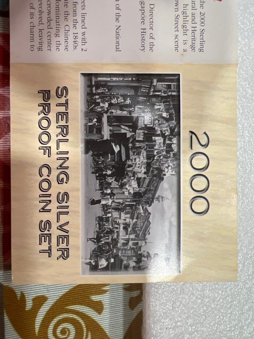 SMT 2000 Sterling Silver Proof Coin Set, Hobbies & Toys, Memorabilia ...