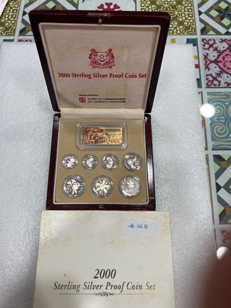 SMT 2000 Sterling Silver Proof Coin Set, Hobbies & Toys, Memorabilia ...