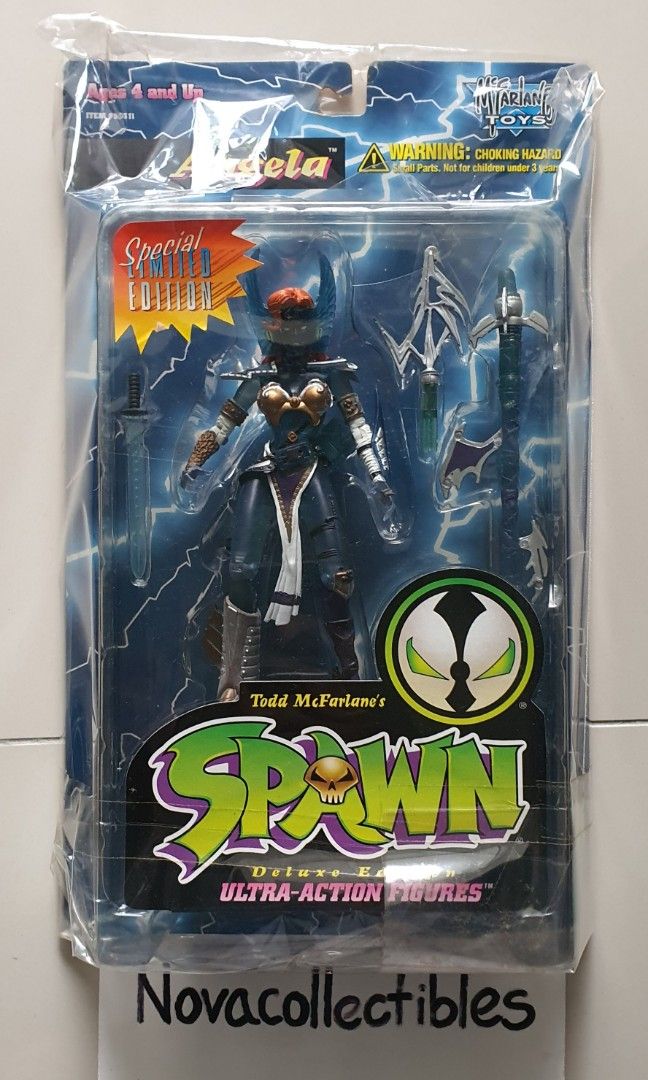 Spawn Angela Series 2 Clear Blue Special Edition McFarlane MISB, Hobbies & Toys, Collectibles ...