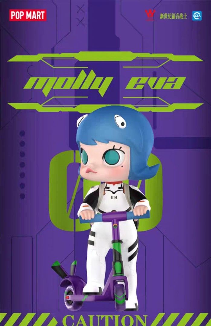 [SPECIAL EDITION! POPMART] POPMART MOLLY X EVA POP TOY SHOW PTS SPECIAL ...