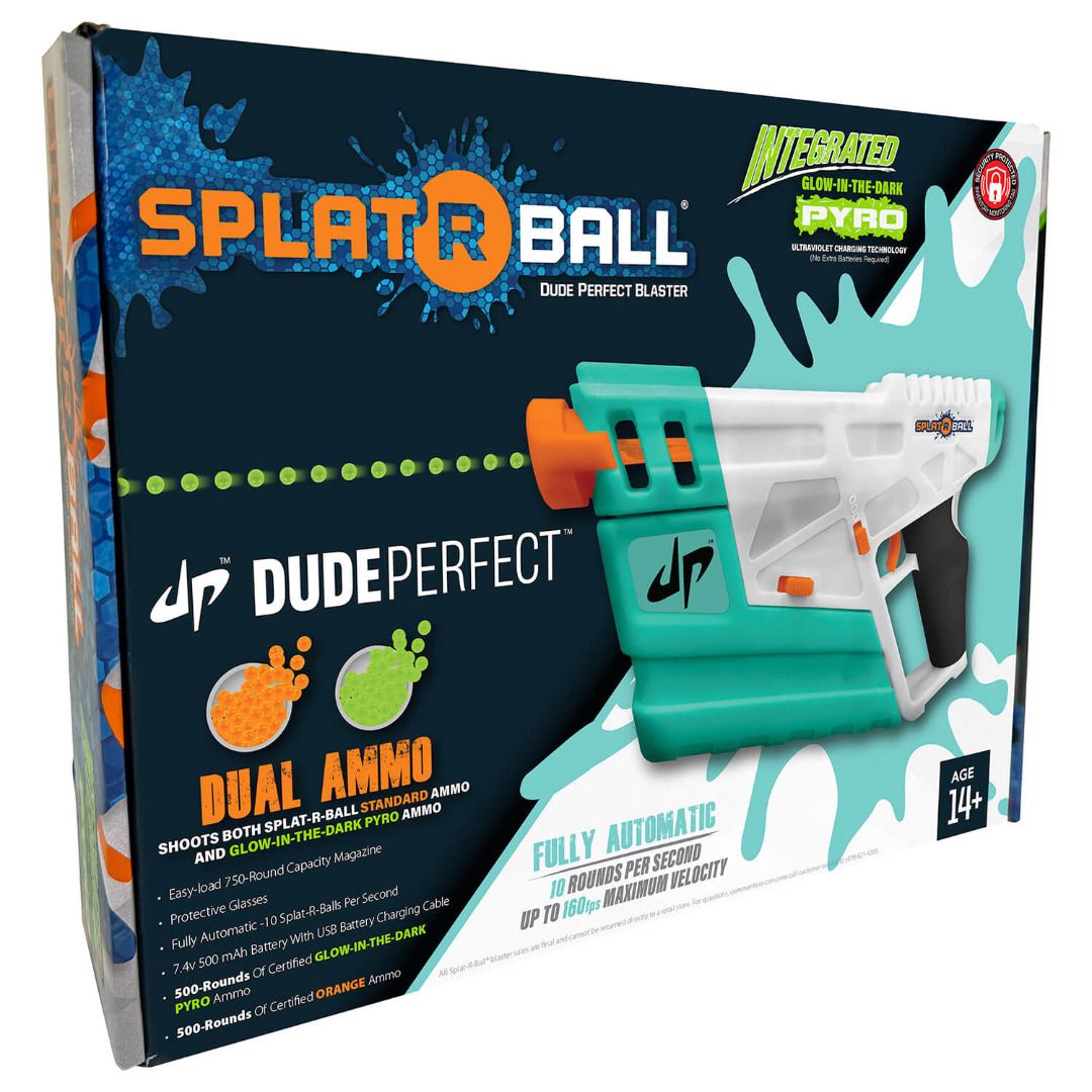 SplatRBall Dude Perfect Gel Blaster, Hobbies & Toys, Toys & Games on ...