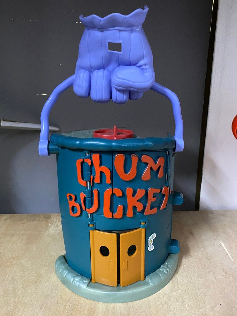 Spongebob chum bucket, Hobbies & Toys, Toys & Games on Carousell