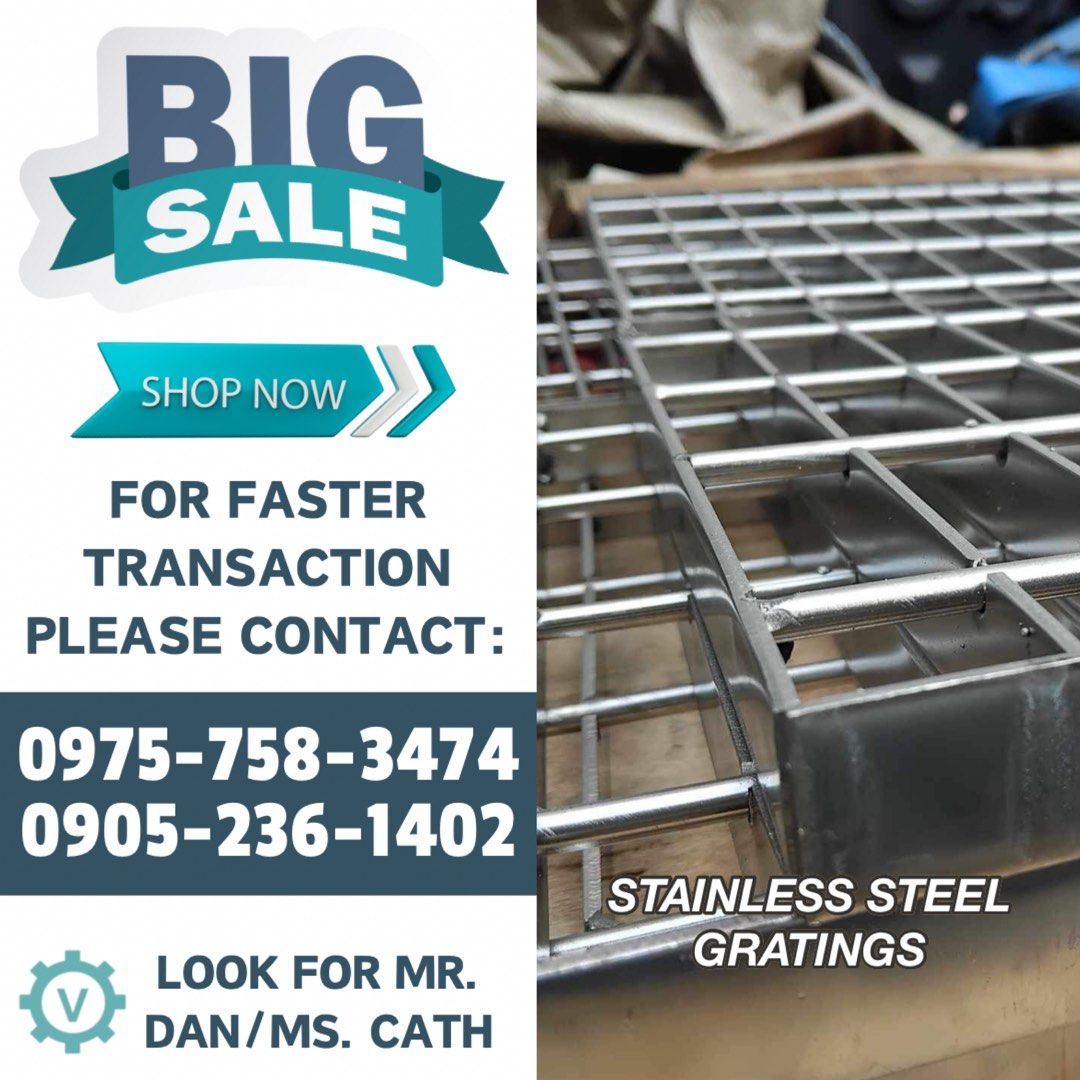 Stainless Steel Gratings, Commercial & Industrial, Construction ...