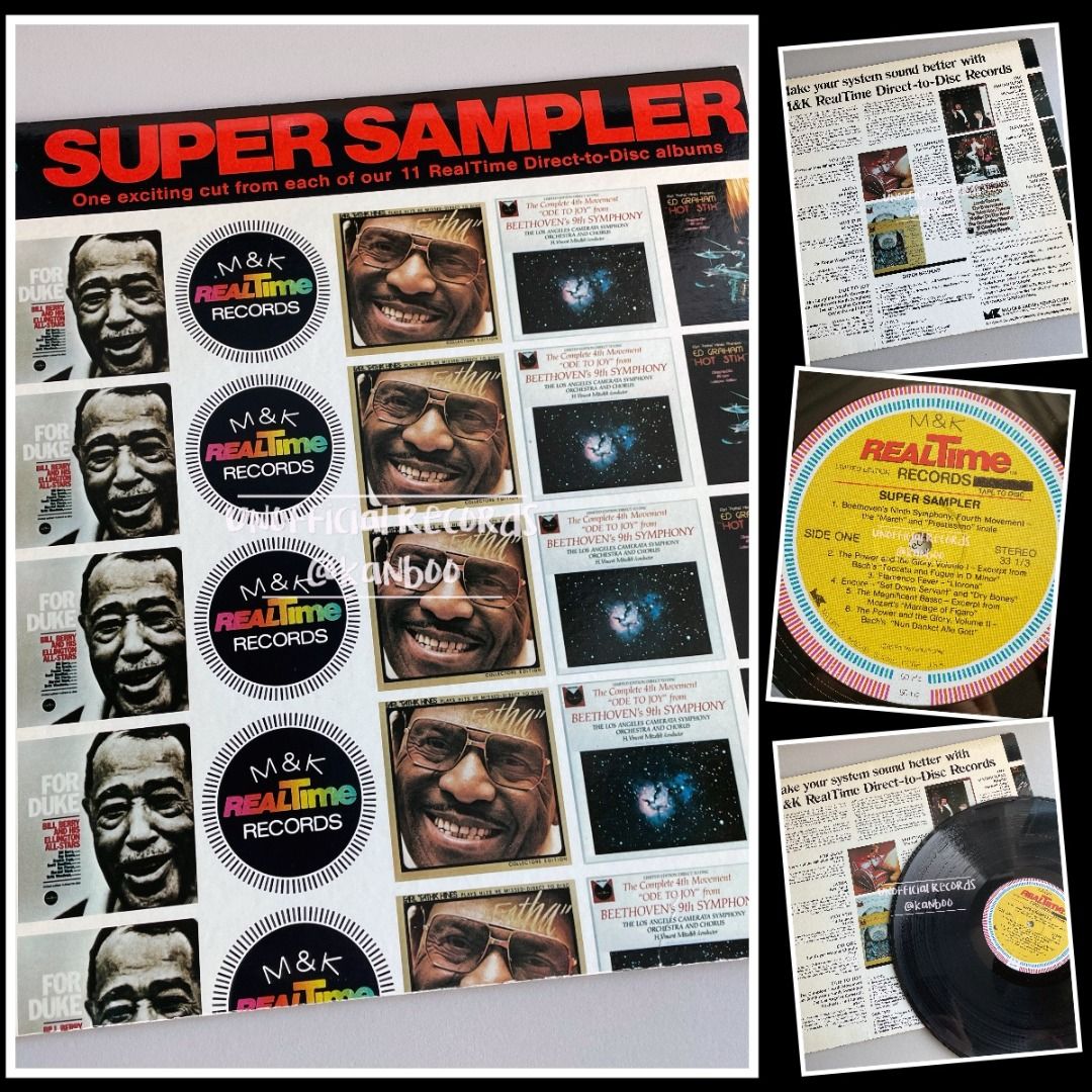 《Super Sampler》 M&K RealTime Records 【Limited Edition】 1978 - US - LP 黑 ...