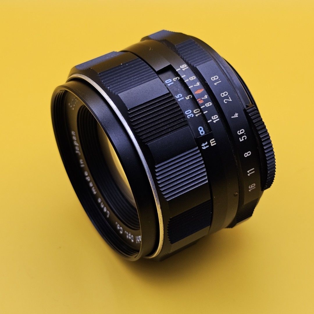Asahi Pentax Super Takumar 55mm F1.8, Photography, Lens & Kits on Carousell