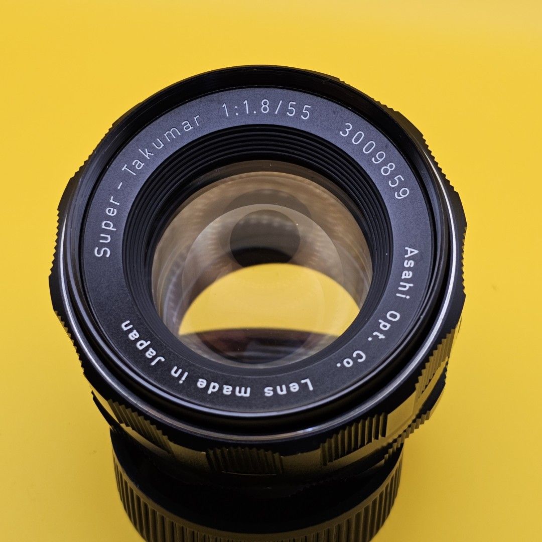 Asahi Pentax Super Takumar 55mm F1.8, Photography, Lens & Kits on Carousell