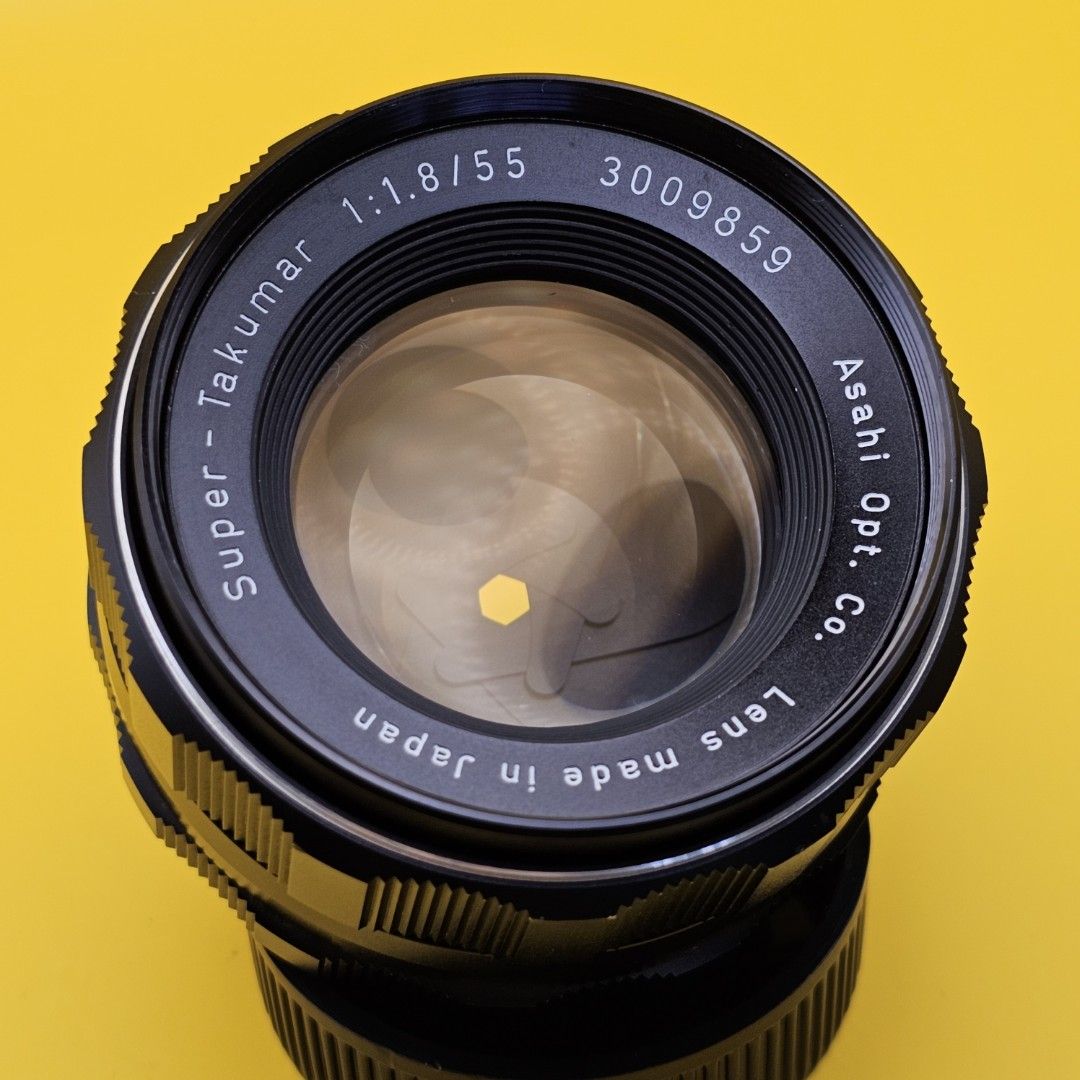 Asahi Pentax Super Takumar 55mm F1.8, Photography, Lens & Kits on Carousell