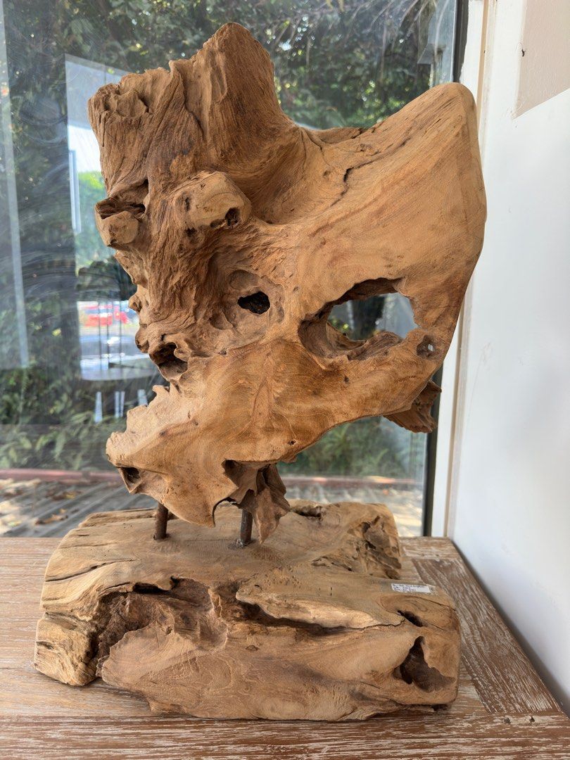 Teak Wood Decor, Furniture & Home Living, Home Decor, Wall Decor on ...