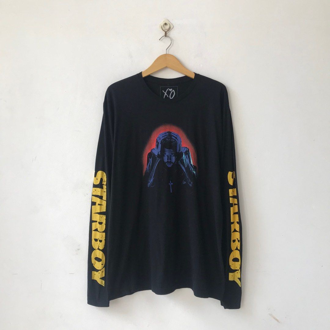 The weeknd star boy, Fesyen Pria, Pakaian , Atasan di Carousell