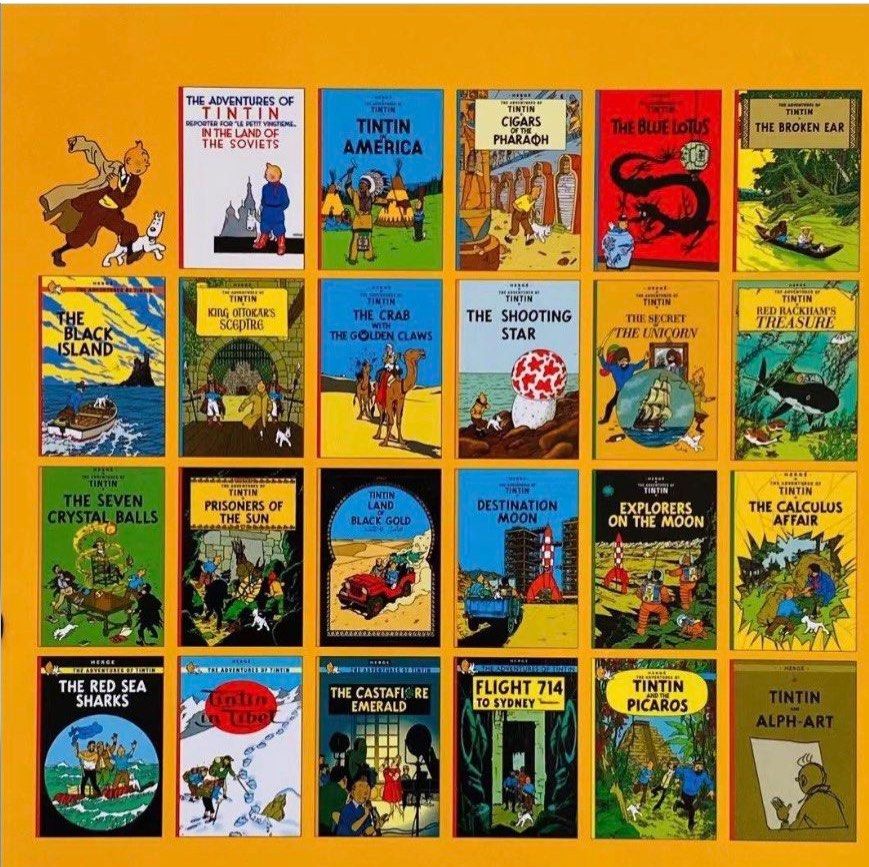 TINTIN story, Hobbies & Toys, Books & Magazines, Children's Books on ...