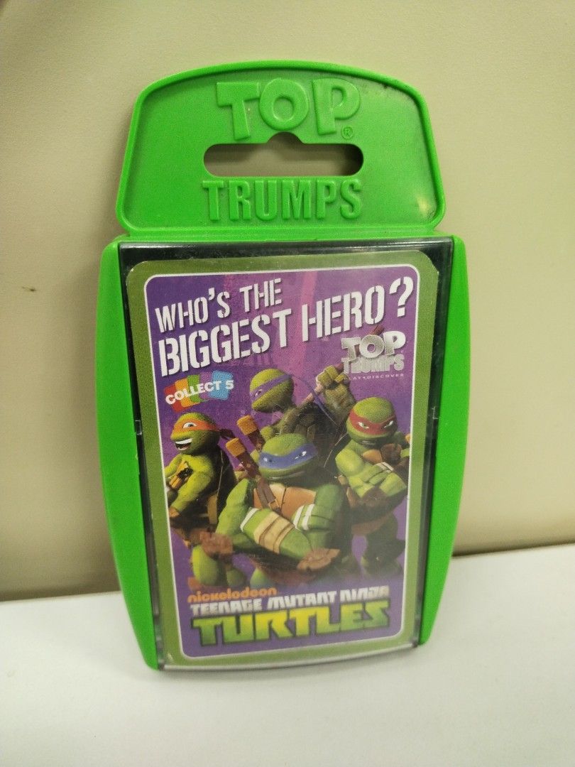 Top Trumps Nickelodeon Teenage Mutant Ninja Turtles, Hobbies & Toys ...
