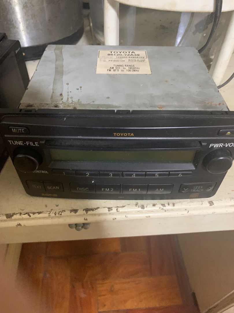 Toyota innova headunit, Car Parts & Accessories, Audio, Video, Alarm ...