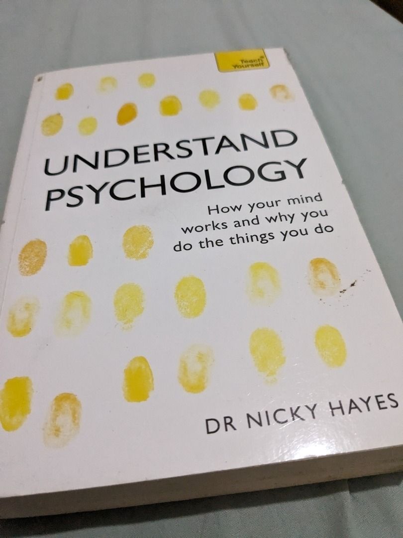 Understand Psychology by Dr. Nicky Hayes, Hobbies & Toys, Books ...