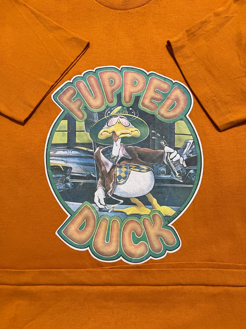 Vintage 1976 Fupped Duck Tee, Men's Fashion, Tops & Sets, Tshirts ...