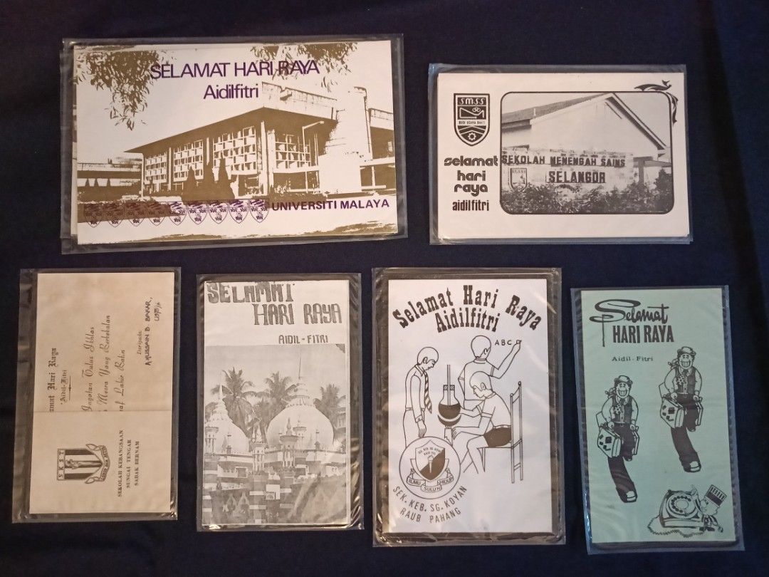 Vintage Kad Raya 1970-90s, Hobbies & Toys, Collectibles & Memorabilia ...