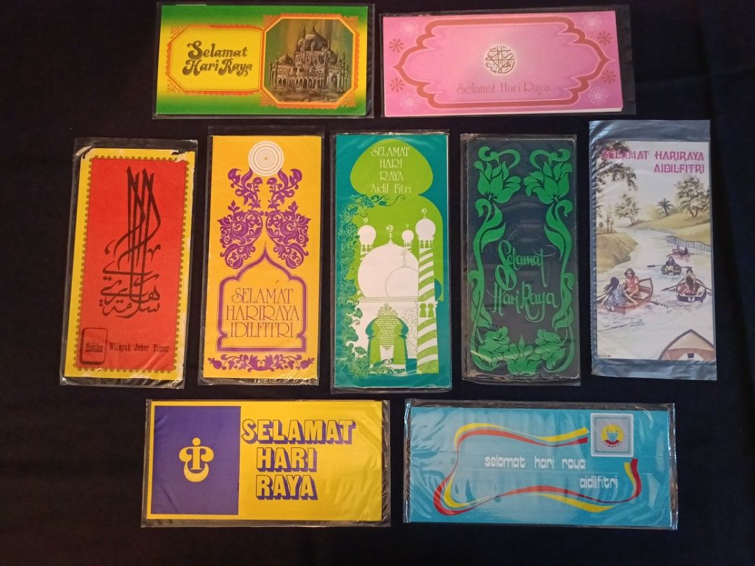 Vintage Kad Raya 1970-90s, Hobbies & Toys, Collectibles & Memorabilia ...