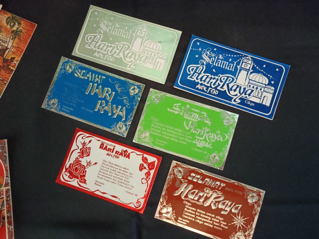 Vintage Kad Raya 1970-90s, Hobbies & Toys, Collectibles & Memorabilia ...