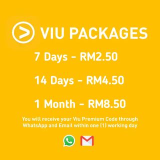 VIU PREMIUM CODE, Tickets & Vouchers, Vouchers on Carousell