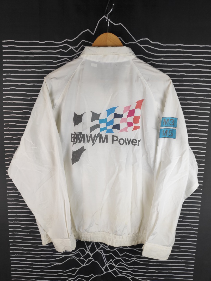 Vtg 90s BMW M Power M3 M5 Racing Motorsport Jacket, Men's Fashion ...