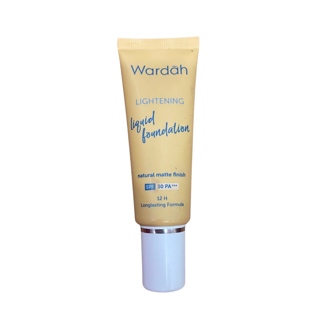 Wardah Lightening Liquid Foundation (03 Ivory), Beauty & Personal Care ...