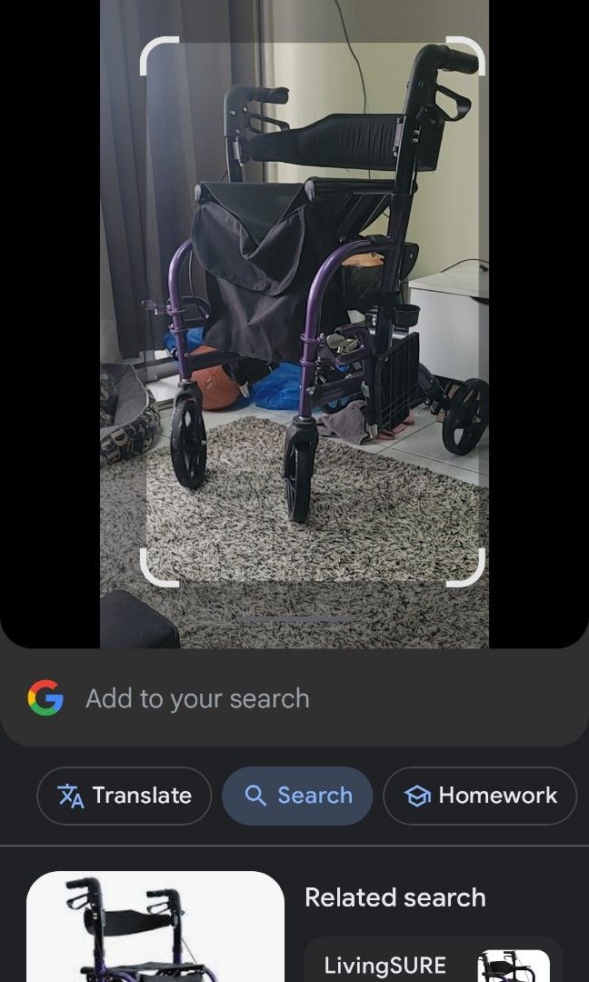 Wheelchair n walker ( 2 in 1 ), Health & Nutrition, Medical Supplies ...