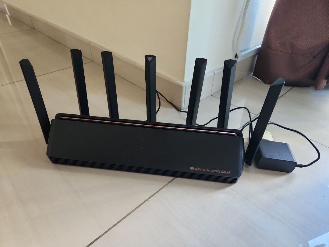 Xiaomi AX6000 iot router plus AX1800 mesh router, Computers & Tech ...