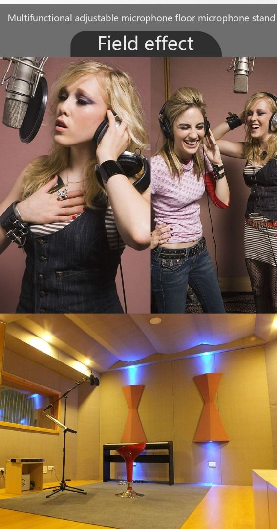 Xtuga ML01 ML02 ML03 Series Professional Recording Studio Floor Brackets Live Metal material ...