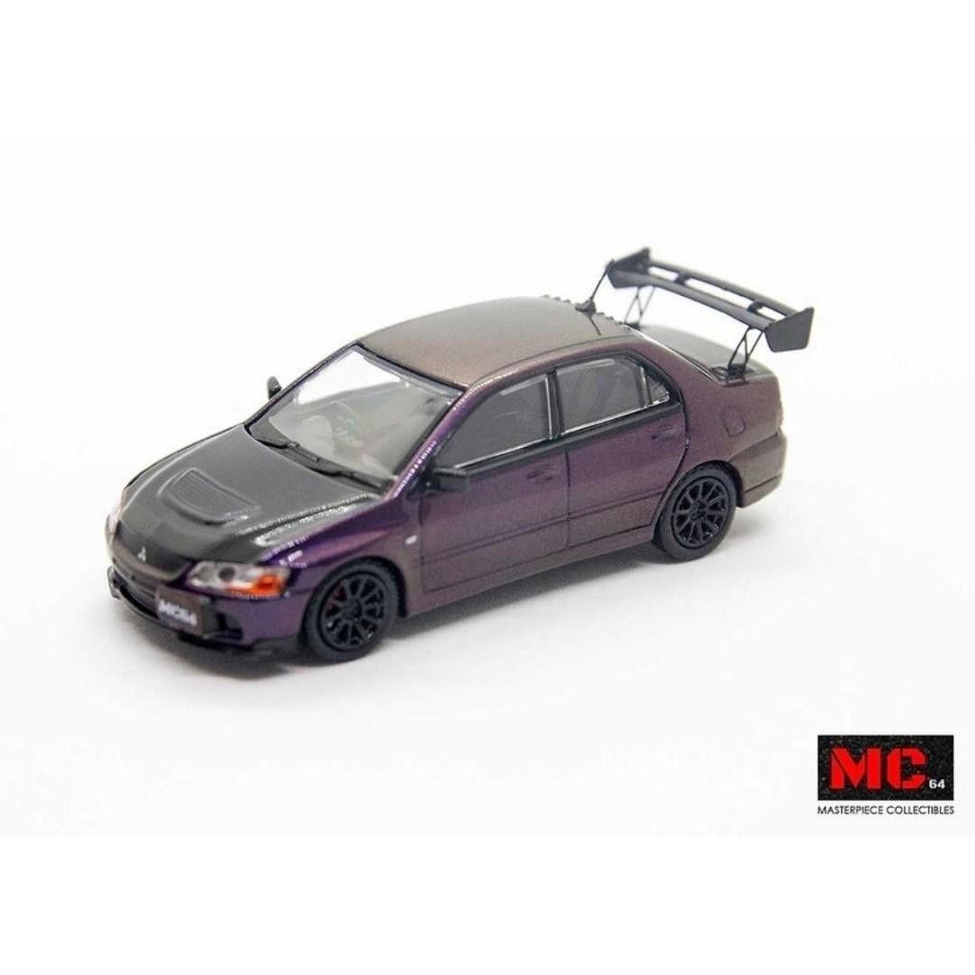 1/64 Mitsubishi Lancer Evolution IX chameleon purple, Hobbies & Toys ...