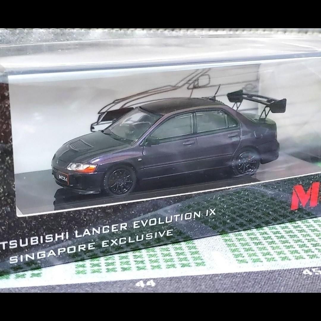 1/64 Mitsubishi Lancer Evolution IX chameleon purple, Hobbies & Toys ...