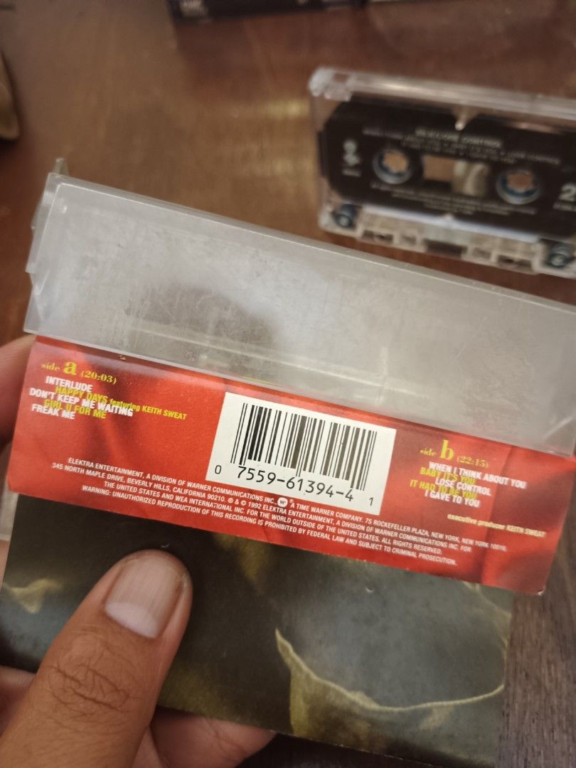 (1992) Vintage Cassette Keset Tape Silk Lose Control, Hobbies & Toys ...