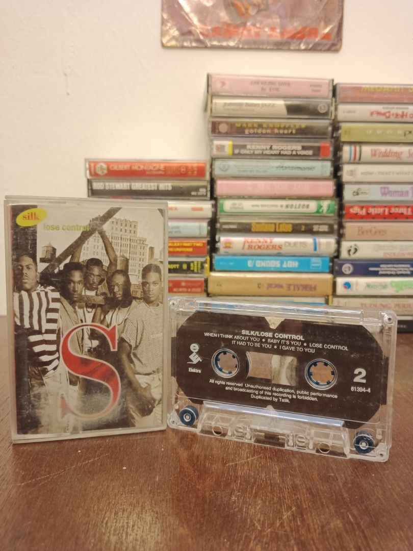 (1992) Vintage Cassette Keset Tape Silk Lose Control, Hobbies & Toys ...