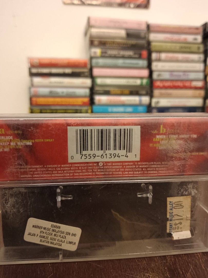 (1992) Vintage Cassette Keset Tape Silk Lose Control, Hobbies & Toys ...