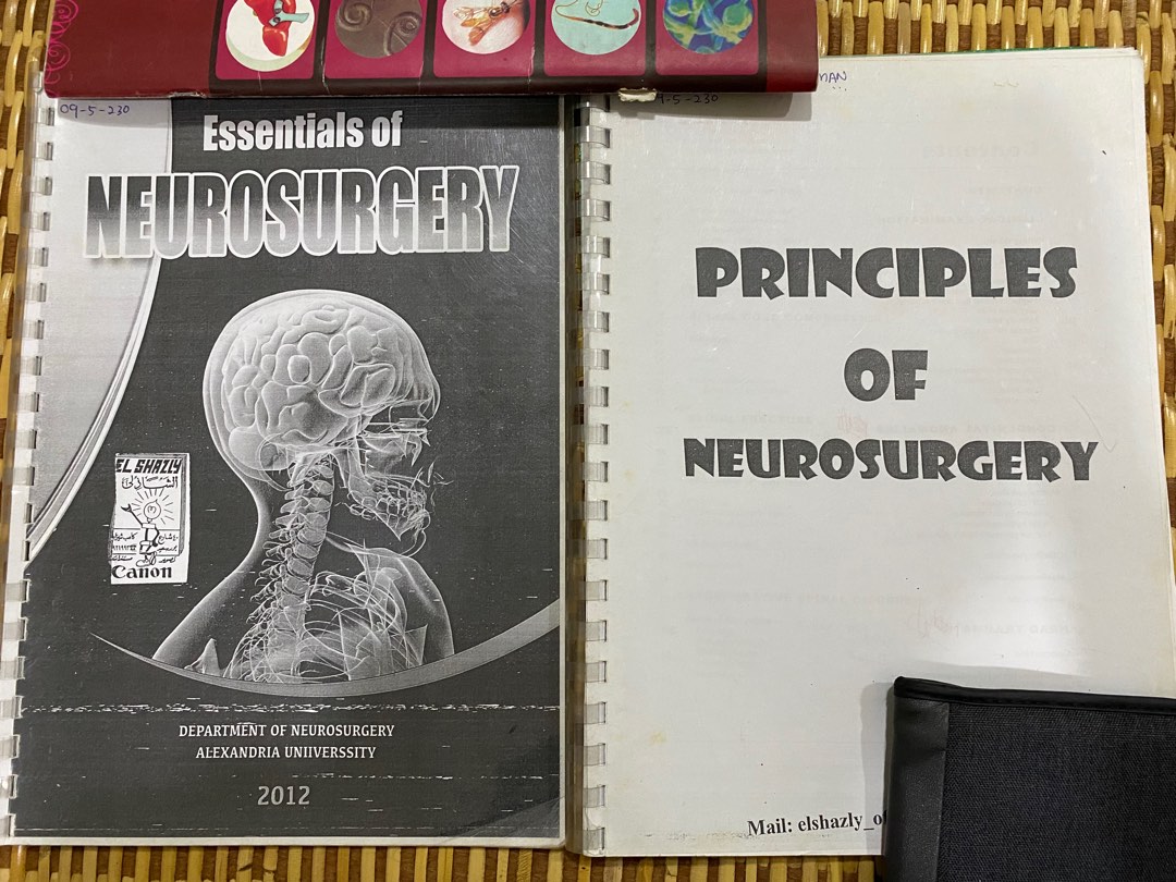 1. Essentials of neurosurgery 2. Principles of neurosurgery, Hobbies ...