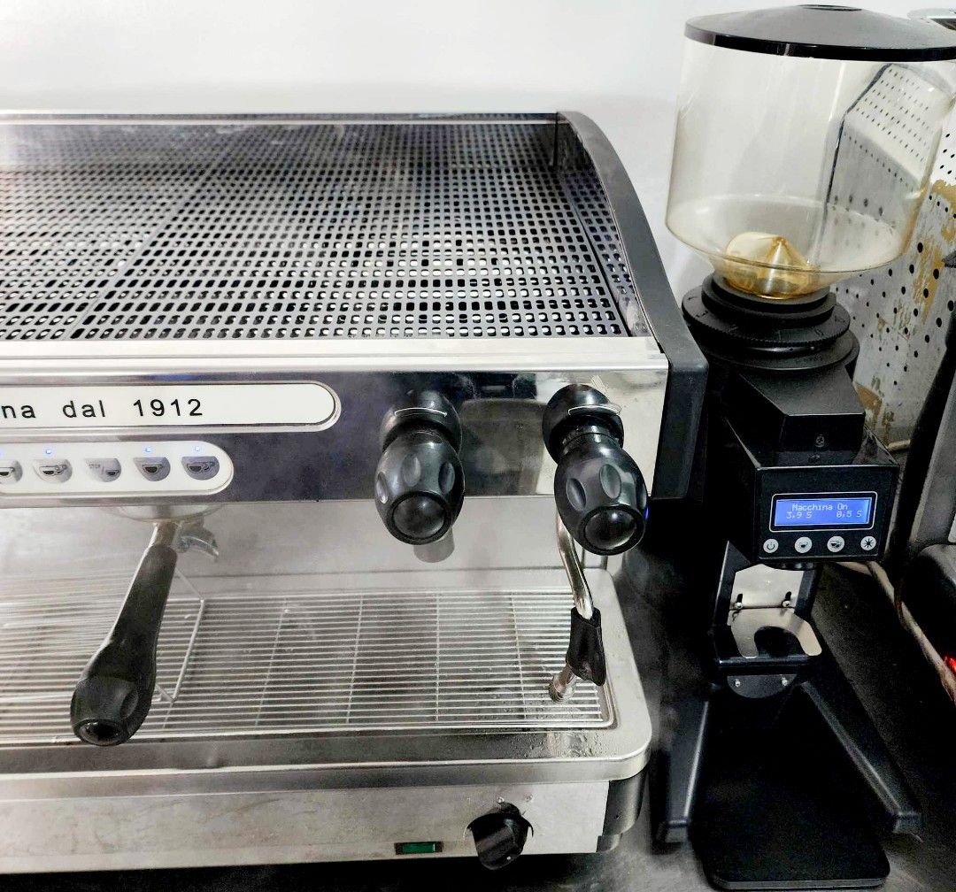2 GROUPS ESPRESSO - LA CIMBALI M27 RE W/ OBITO MITO SEMI AUTOMATIC ...