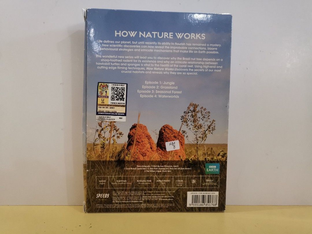(2DVD) HOW NATURE WORKS, Hobbies & Toys, Music & Media, CDs & DVDs on ...